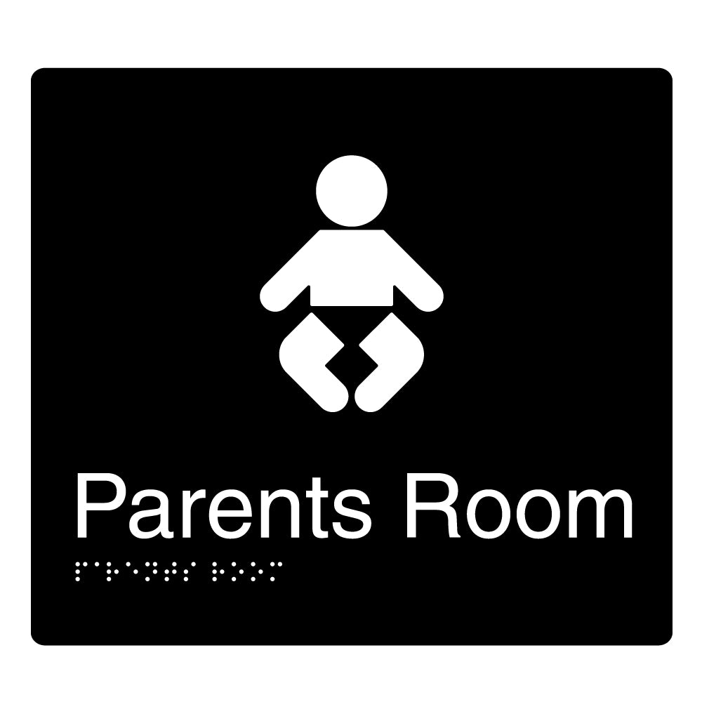 Parents Room Braille and Tactile Sign | Australian made – Prosign Braille