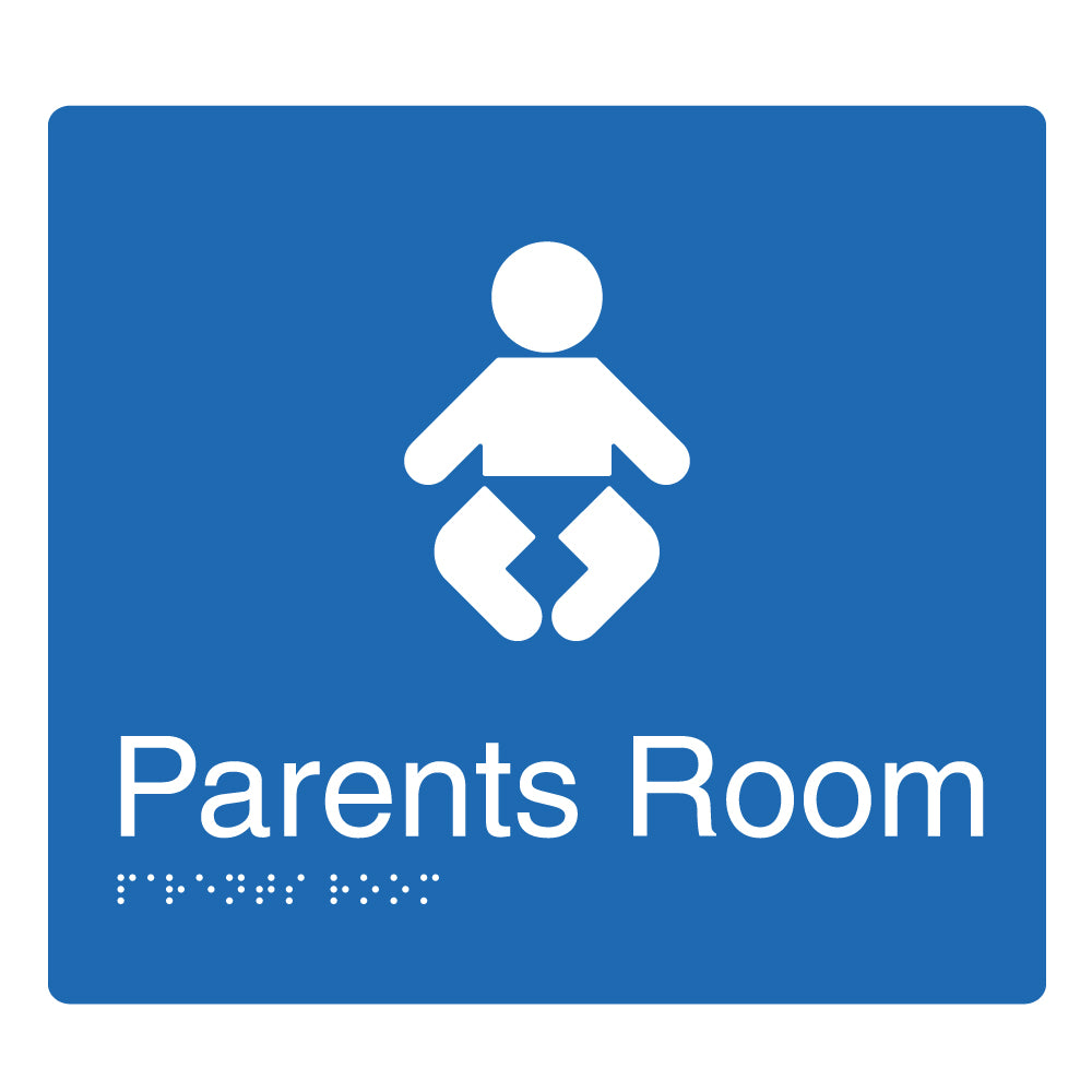 Parents Room Braille and Tactile Sign | Australian made – Prosign Braille